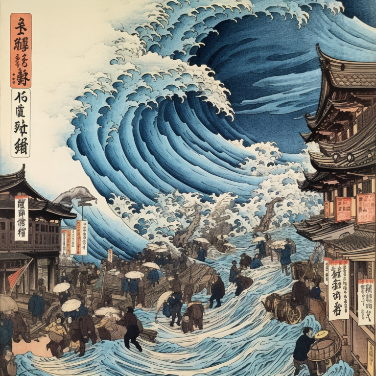 Devastating tsunamis in Japan: a constant danger for the country - ROPPONGI